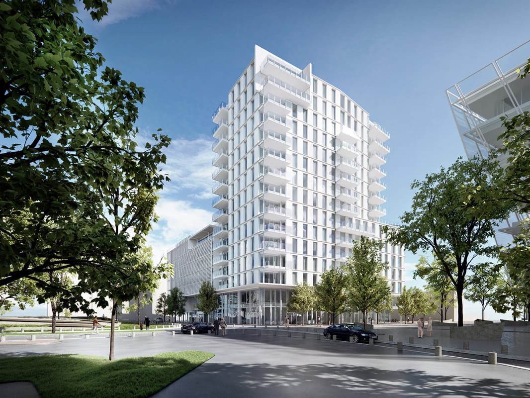 Richard Meier & Partners Hamburg Waterfront Karma Kullanım Binası ...